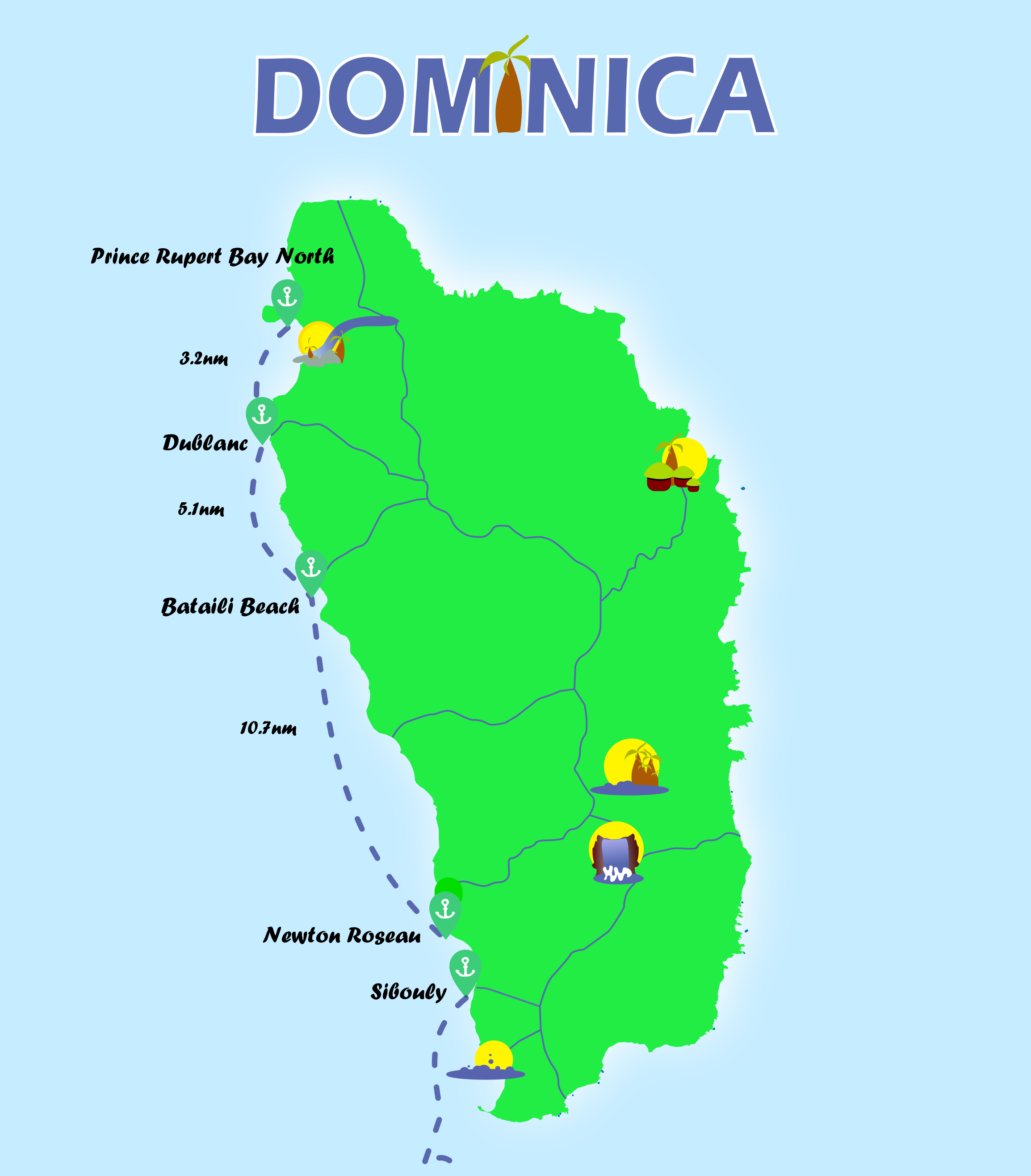 Dominica : A mysterious paradise - Navily The Logbook