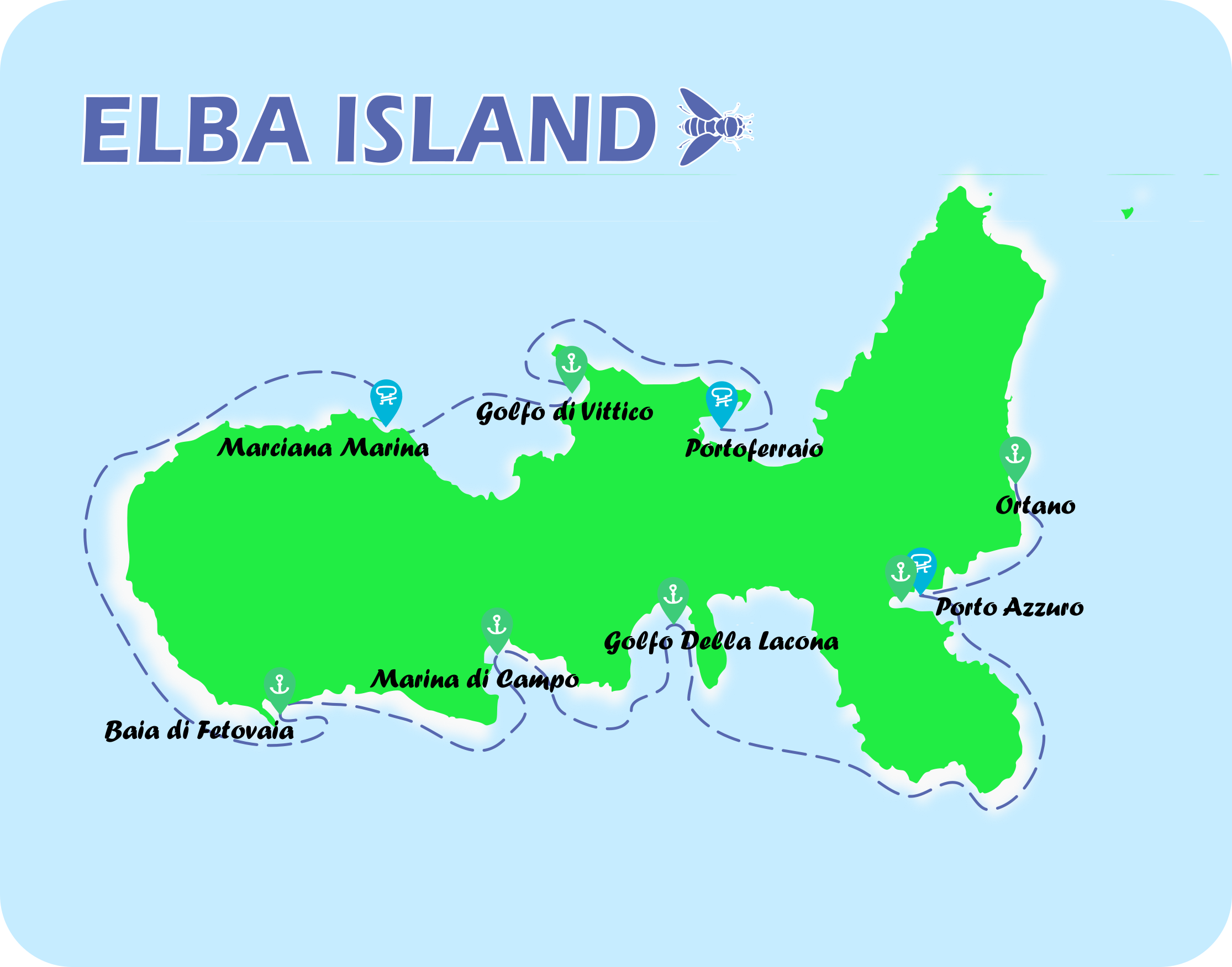 Elba Island best anchorages & marinas - Navily The Logbook